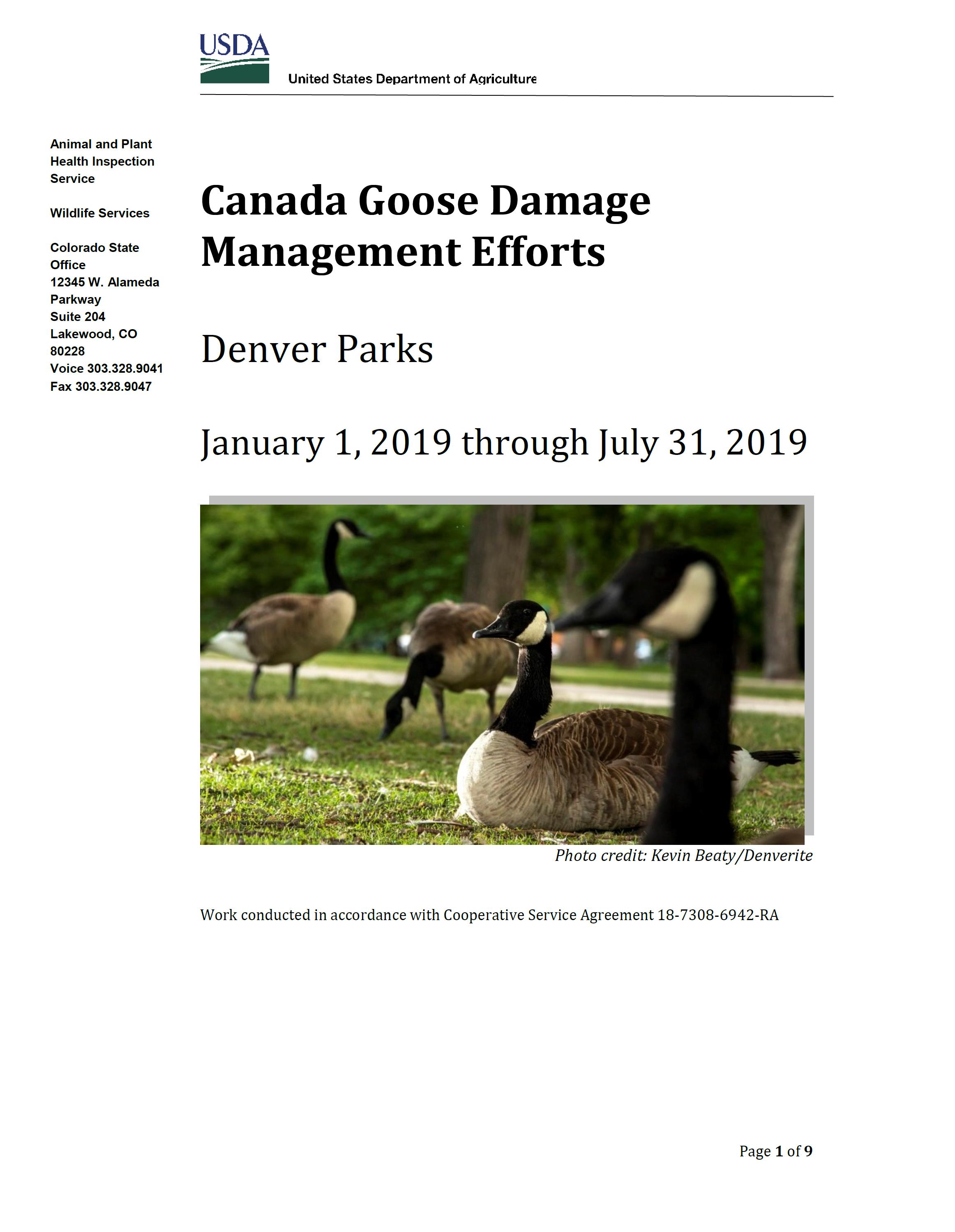 Related Documents – CANADA GEESE PROTECTION COLORADO